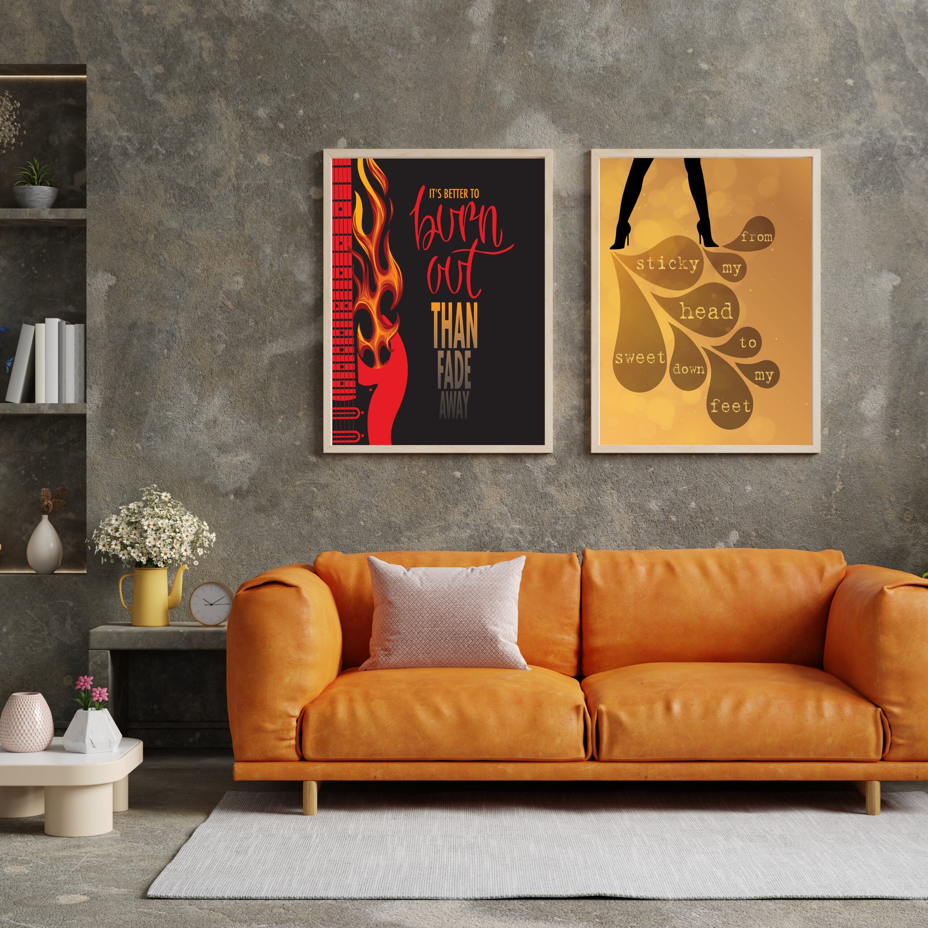 Def Leppard – Song Lyrics Art