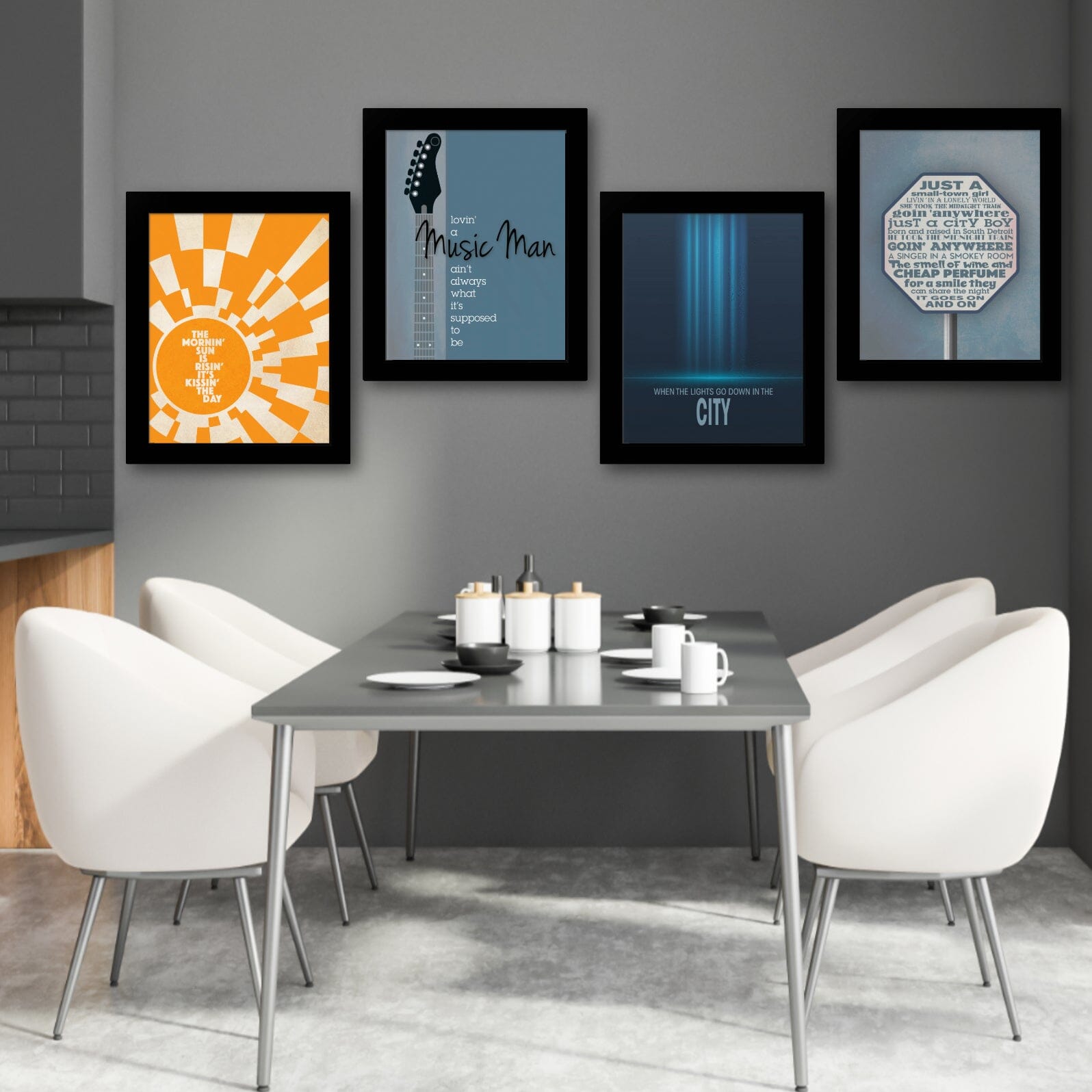 Journey – Song Lyrics Art